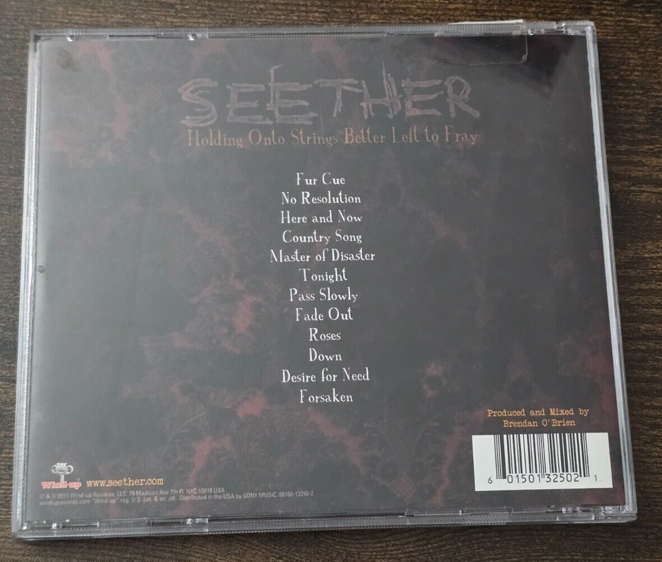 Seether - Holding Onto Strings Better Left to Fray CD | eBay