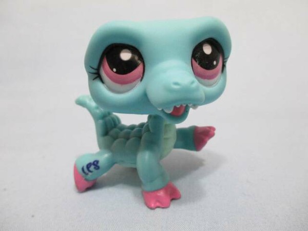 Littlest Pet Shop 1870 Blue Purple Alligator Crocodile for sale online ...