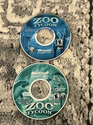 Zoo Tycoon Complete Collection (2003, PC) Microsoft Game Studios CD ROM ...
