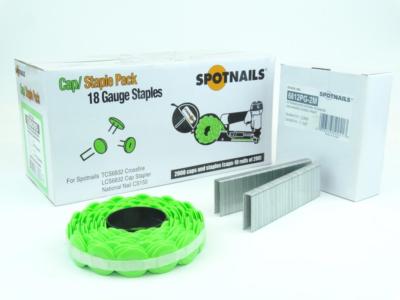 Spotnails 136095 1-1/2" Cap Staples for Spotnails LCS6838 (12,000) | eBay