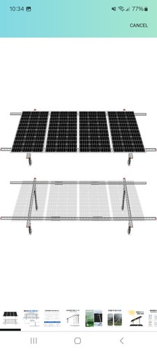 ECO-WORTHY Adjustable Multi-Pieces Solar Panel Mounting Brackets Kit ...