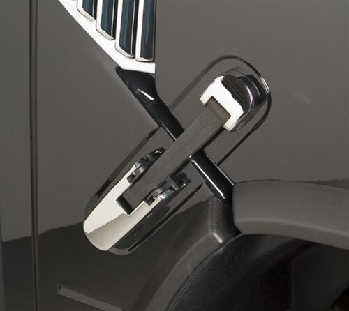 Hood Side Hinge Cover Trim Cap Guard For 2003-2009 HUMMER H2 SUV SUT ...