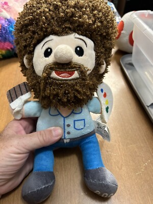 Bob Ross Plush Plushie Stuffed Toy Unique Collectible Licensed Bob Ross ...