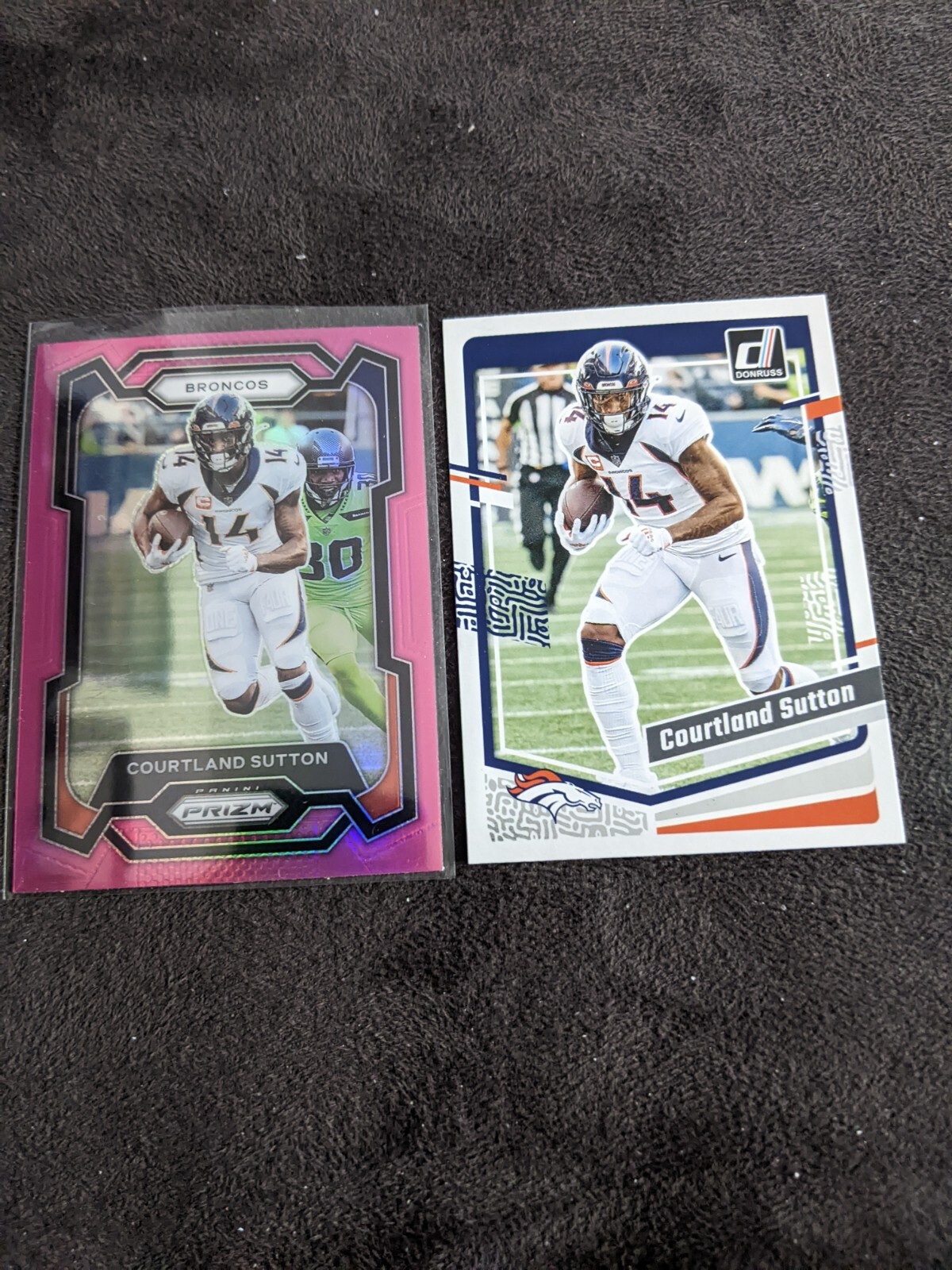 2 Card Lot Of Courtland Sutton Cards Free Shipping | eBay