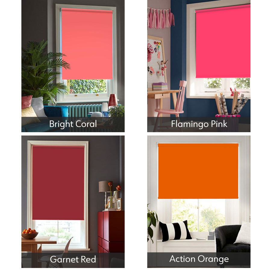 Spring Loaded Roller Blinds - Blackout Cordless Blinds Ideal For Kids ...
