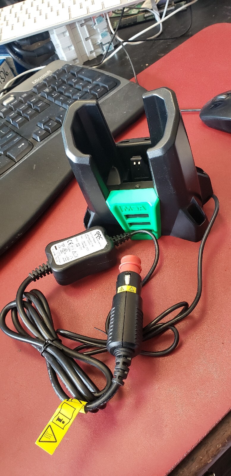 MSA Gas Detector 10095774 Vehicle Car Auto Battery Charger CRADLE ...