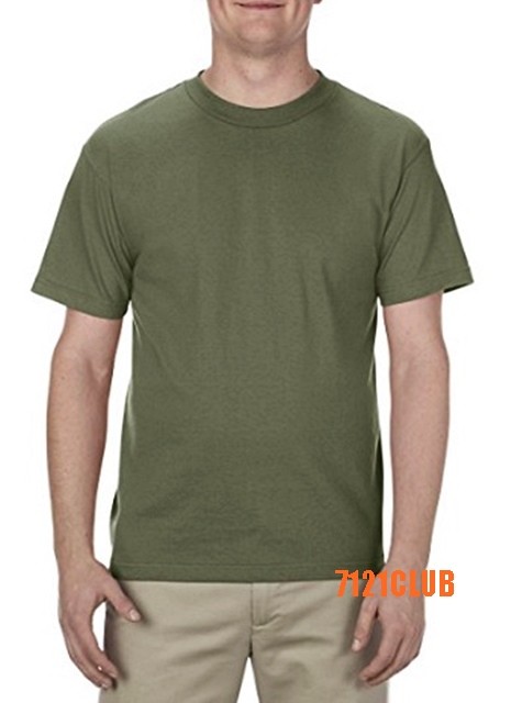 Alstyle Apparel AAA T Shirt 1301 Men's Plain Blank Short Sleeve T ...