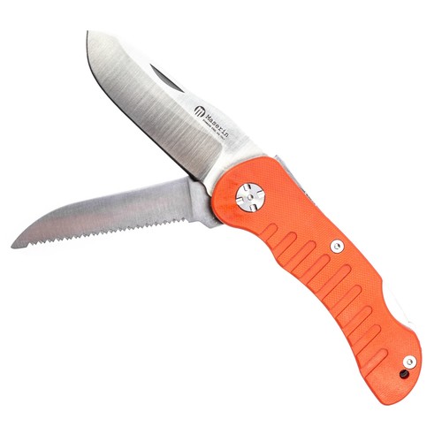 Maserin Jagdmesser "Jager" | 440 Stahl | Säge + Aufbruchklinge ...