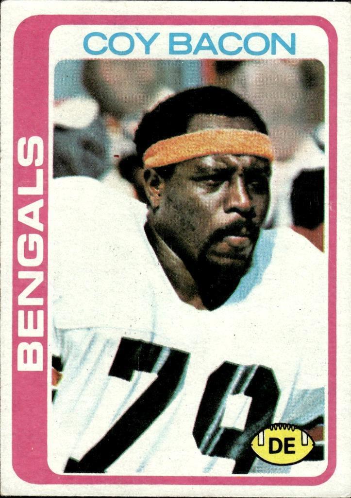 COY BACON Football CARD #135 BUY ANY 2 ITEMS FOR 50% OFF B213R3S6P9 | eBay
