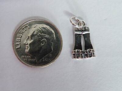 Gymnastics Uneven Parallel Bar Grips Sterling Silver Charm | eBay