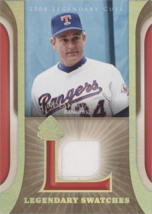 2004 SP Legendary Cuts - Legendary Swatches Nolan Ryan #LSW-NR (MEM ...