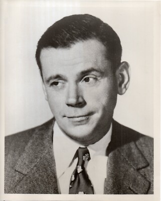 T26-64847 Orig Photo 1954 ABC-TV Tom Elwell "Goodbye, but it Doesn't Go ...