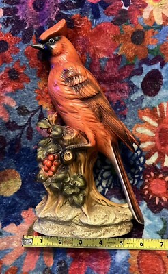 Vintage Cardinal Bird Figurine | eBay
