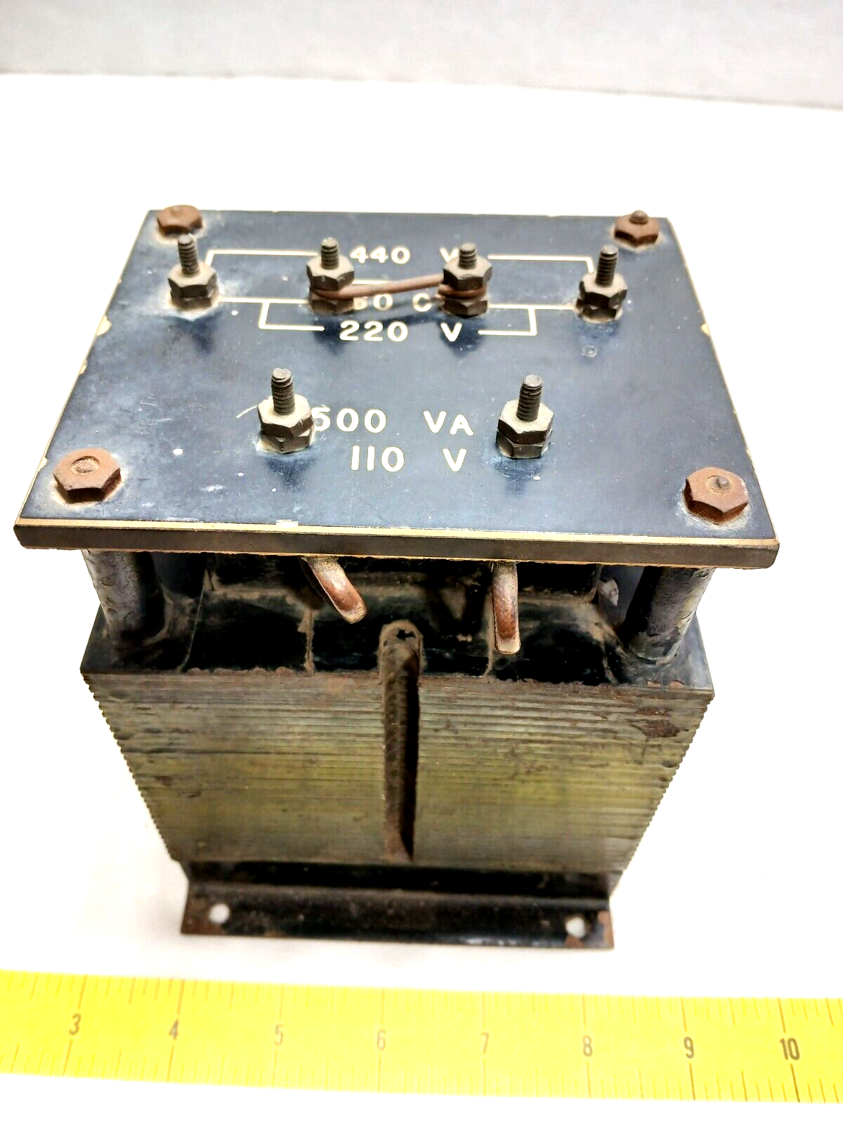 Vintage POWER TRANSFORMER 110V, 500 VA, 220V, 440V - Amplifier / for ...