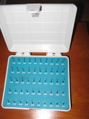 MEYER Gage Makers model M0 Z-PLUS plus .011-.060 Pin Plug Wire Gauge ...