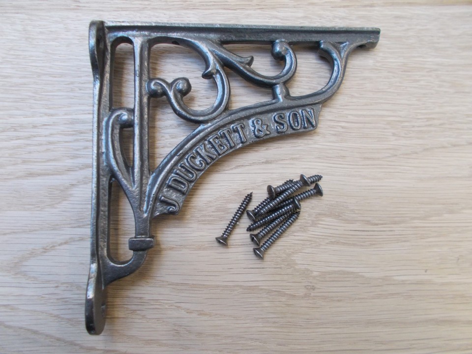 Cast Iron Decorative fancy Shelf Support Book Sink Toilet Cistern ...