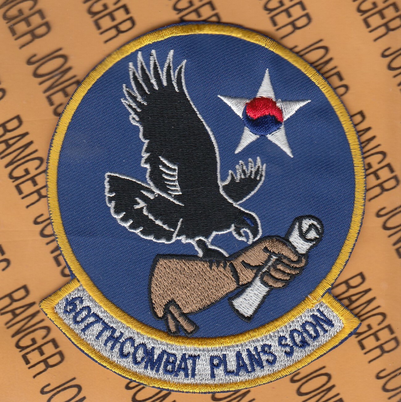 USAF Air Force 607th CPS Combat Plans Sqdn 4" pocket patch c/e | eBay