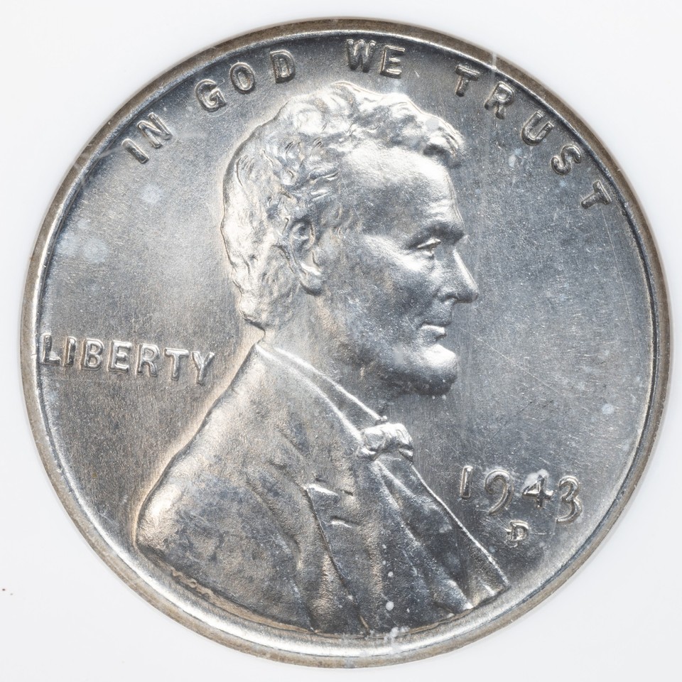 1943-D/D FS-019 NGC MS64 Lincoln Steel Wheat Penny - KEY REPUNCHED MINT ...