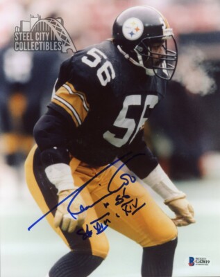 Robin Cole SB XIII & XIV Autographed Pittsburgh Steelers 8x10 Photo ...