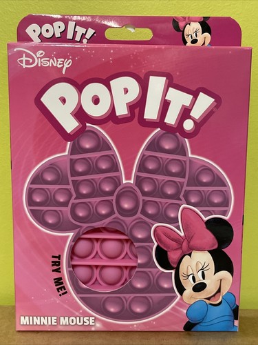 Disney POP IT! Sensory Fidget MINNIE MOUSE Pink Popping Game MOTOR ...