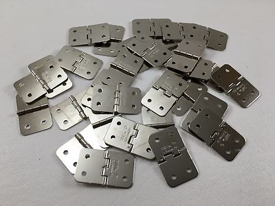 LOT OF 30 STEEL CRAFT HINGES 1.25" X .75" FITS CANVAS CONCEPTS ...