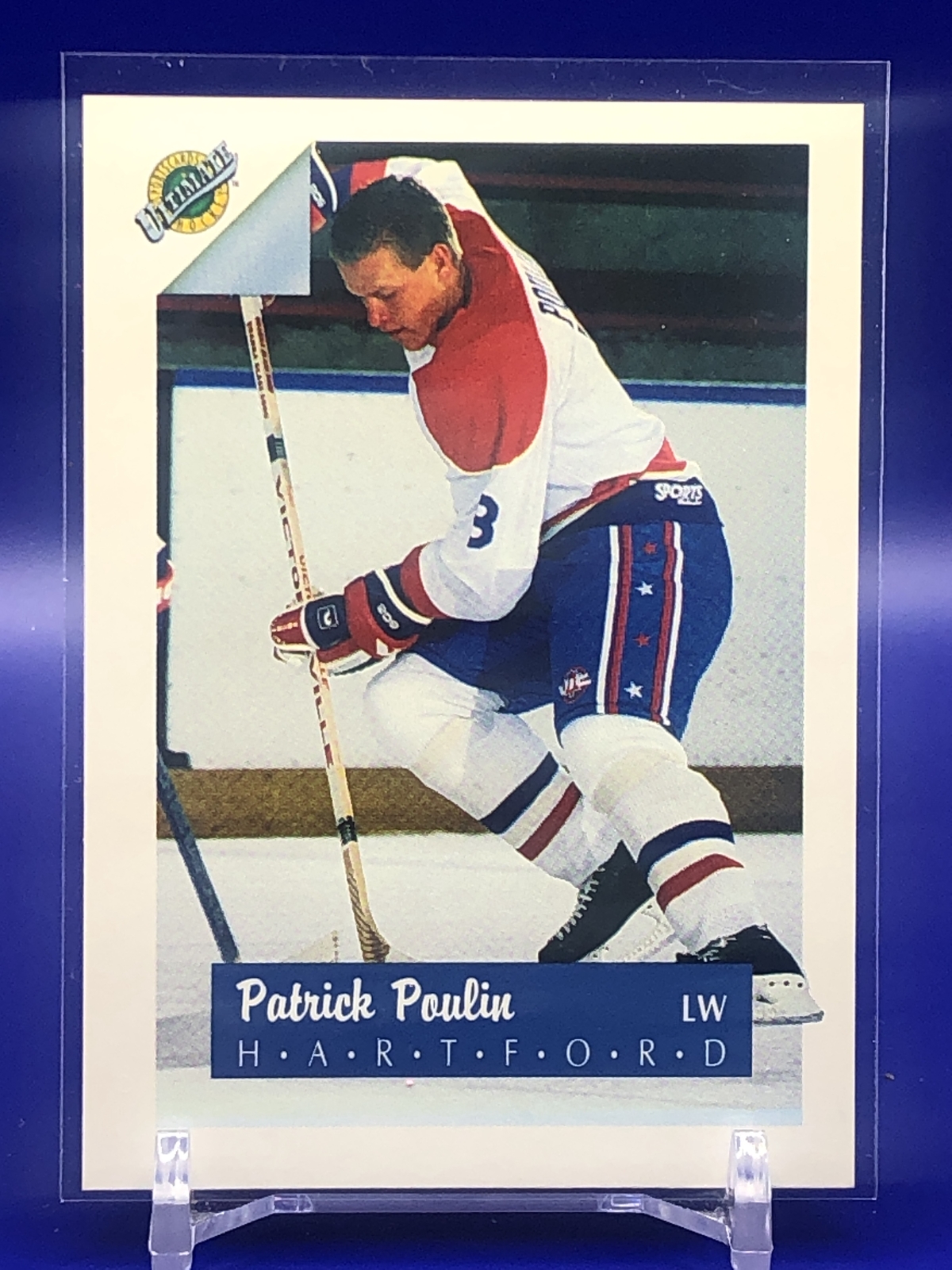 1991 Ultimate Draft #8 Patrick Poulin | eBay