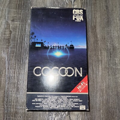 Cocoon (VHS, 1986) Don Ameche, Hume Cronyn, Maureen Stapleton, Jessica ...