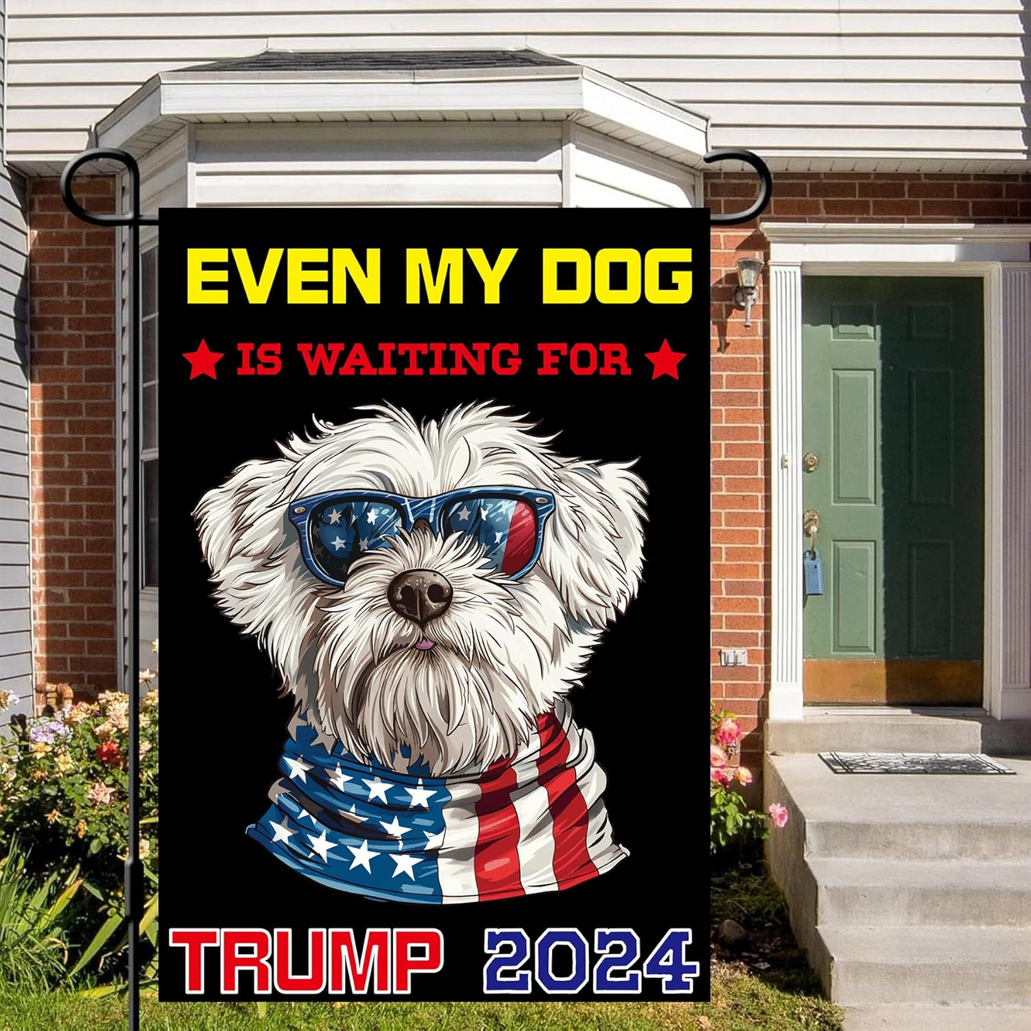 Trump 2024 House Garden Flags,MAGA Yard Sign | Grelly UK