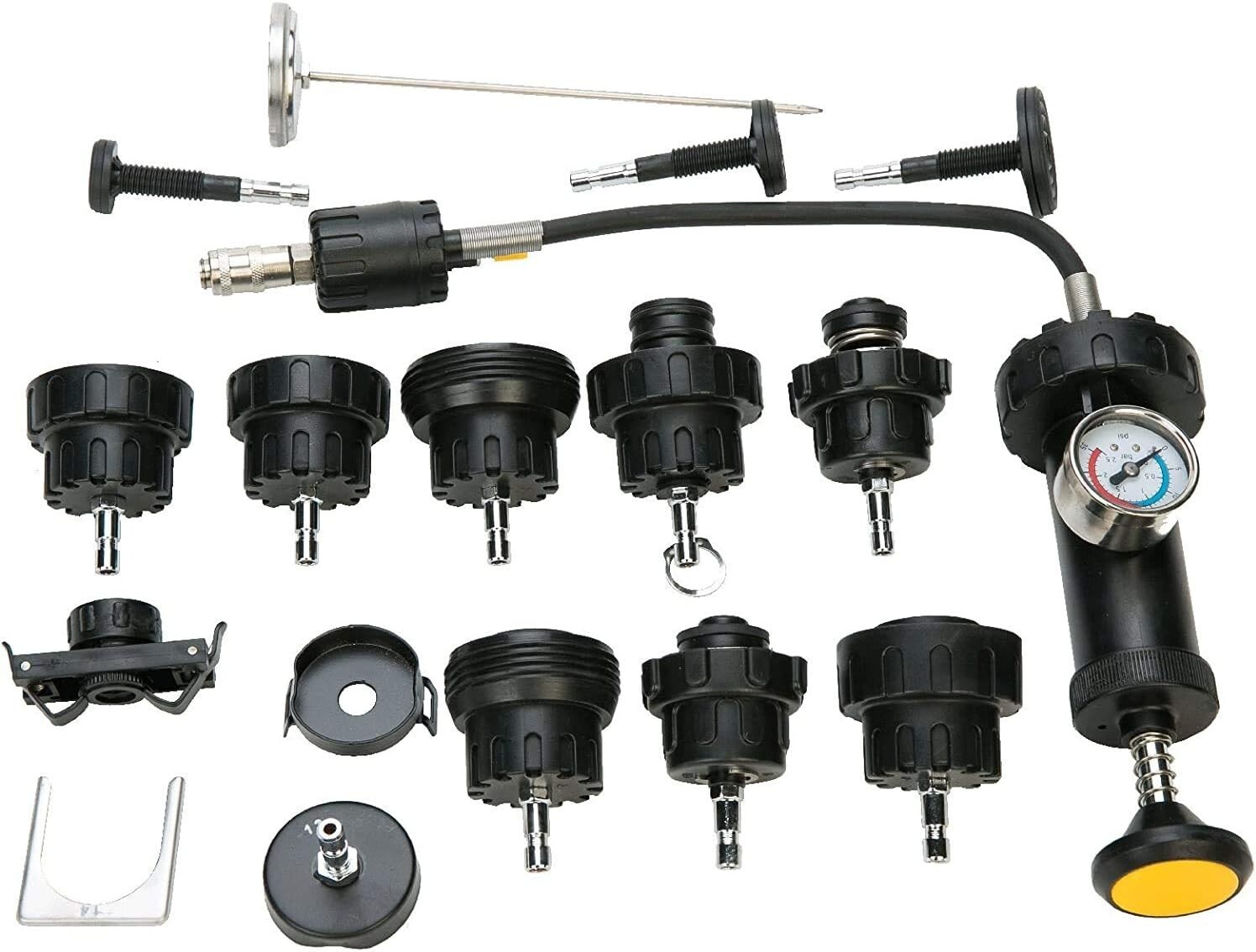 18pcs Radiator Pump Pressure Tester Set & Cooling System Testing Tool ...