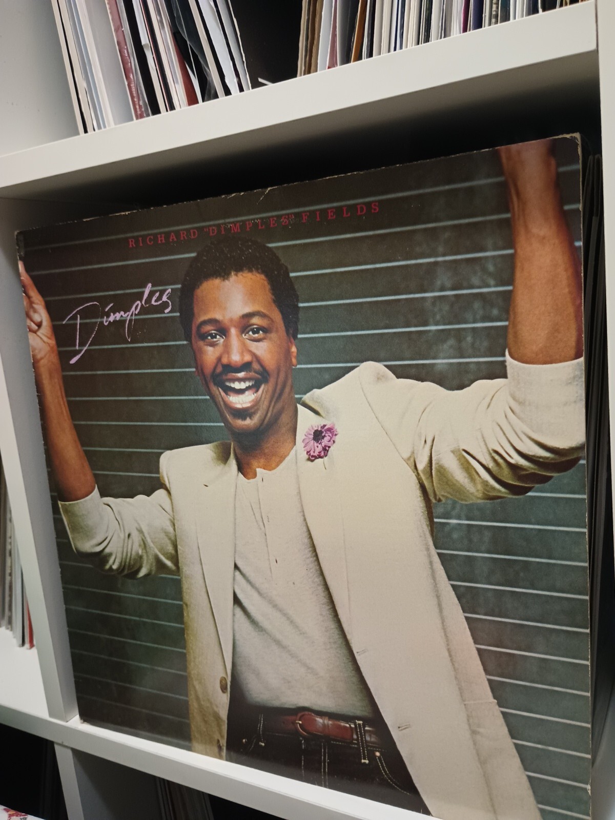 Richard "Dimples" Fields ‎– Dimples LP 1981 Promo Funk,Soul Vinyl ...