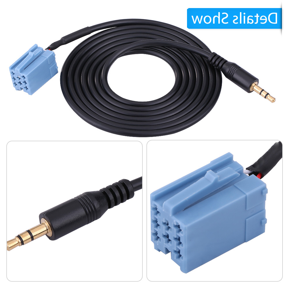 3.5mm Car AUX Input Audio Music Adapter Cable For /Golf/Passat B5/Bora ...