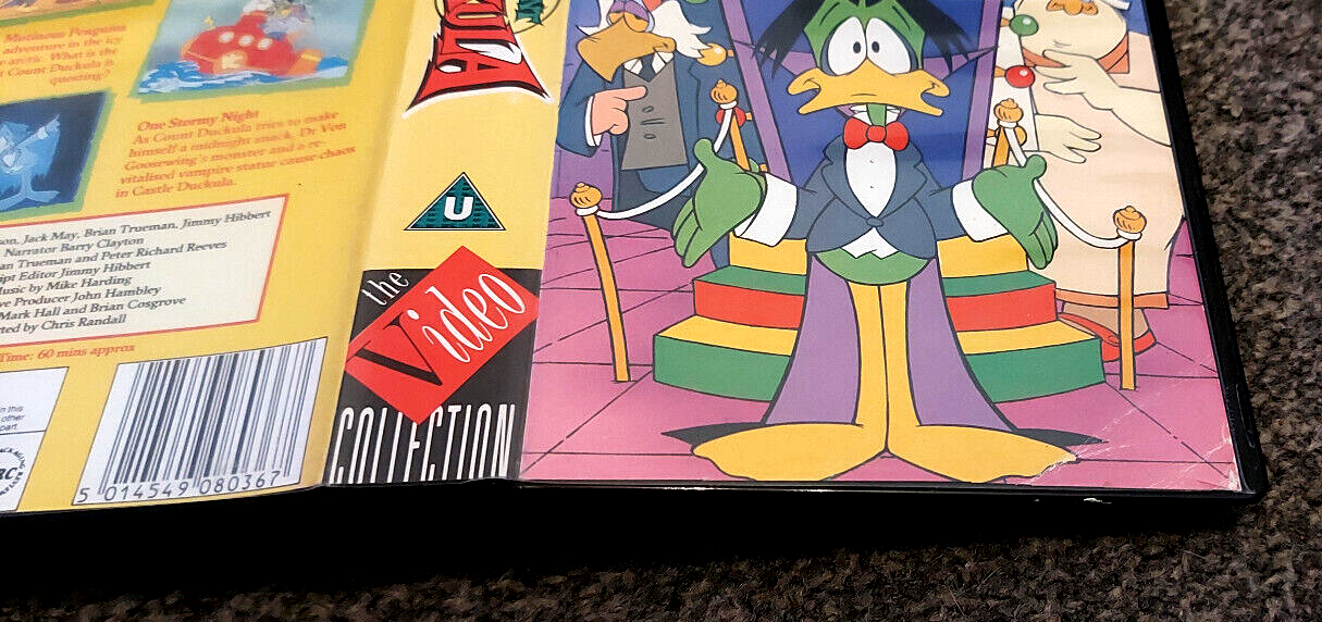 COUNT DUCKULA 1 THAMES VIDEO COLLECTION PAL VHS VIDEO KIDS CHILDREN ...