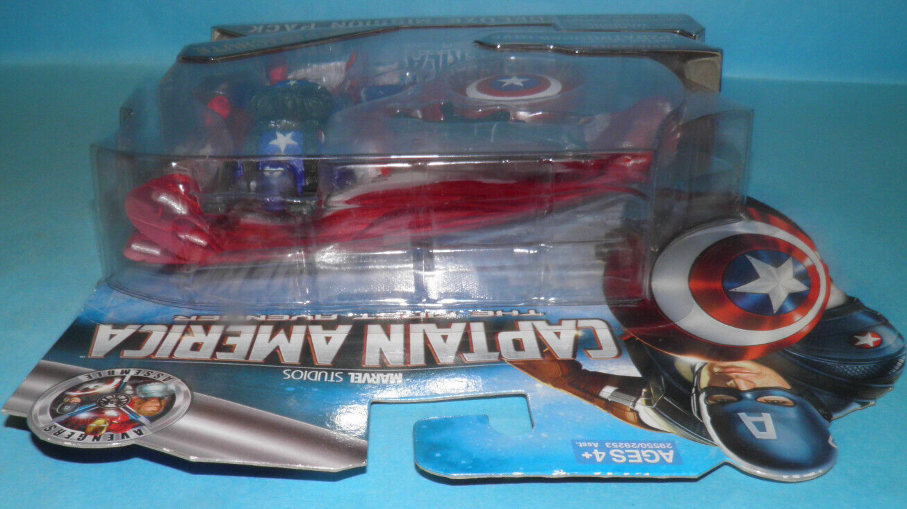 Marvel The First Avenger Comic Series Captain America Parachute Deluxe ...