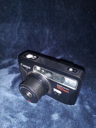 Vintage Film Camera CANON Sure Shot TeleMax compact 35mm - 38/70mm Lens ...