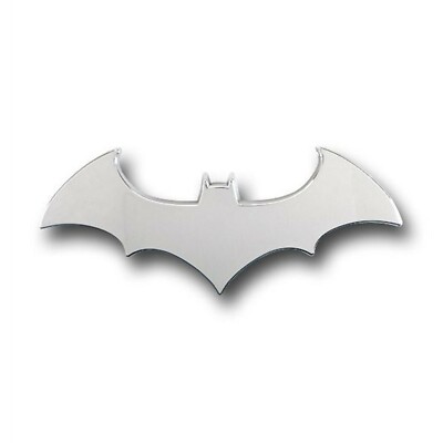 Batman Metal Symbol Adhesive Car Emblem Silver | eBay