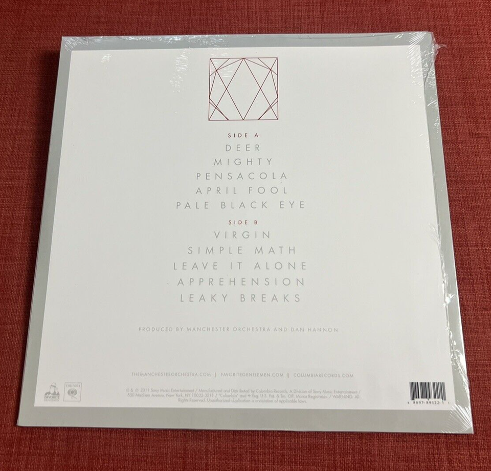 MANCHESTER ORCHESTRA - Simple Math / New Limited Pink Swirl Vinyl LP ...