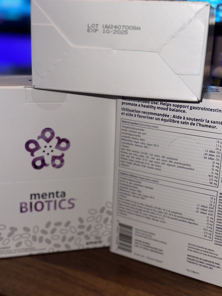 3 Packs Of Amare Global Menta Biotics EXP 10/25 BUNDLE ! | eBay