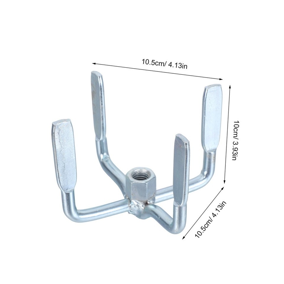 Steel Mixer Head for Cement Mixing, Mortar Paddle Mixer Drill Bit ...