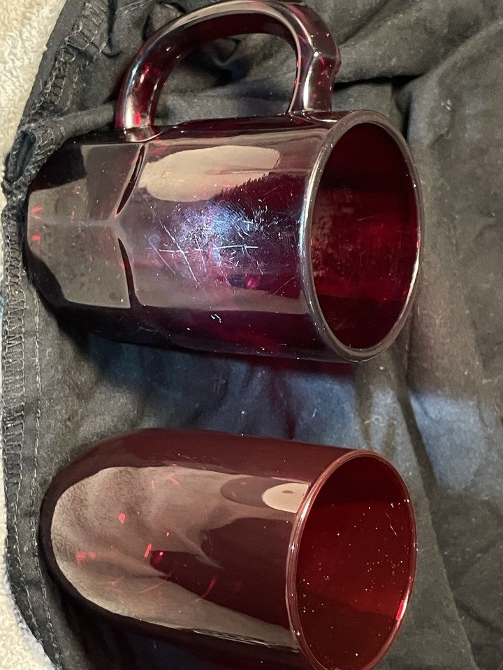 Cambridge Carmen Ruby Red Mug -Roly Poly | eBay