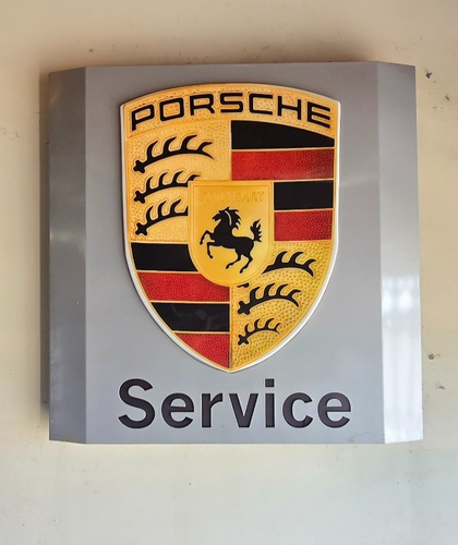 Porsche Factory Original Dealer Porsche Service Wall Sign | eBay