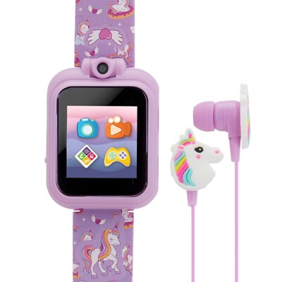 iTECH JR Kids Smartwatch Purple Band with Bonus Earphones (1028) | eBay