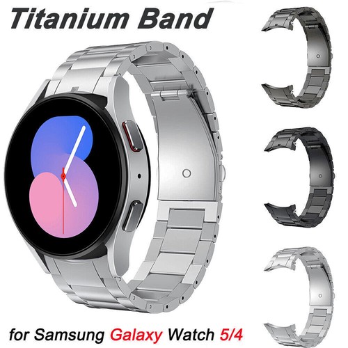 Titanium Steel Watch Band Strap Link Bracelet For Samsung Galaxy Watch ...