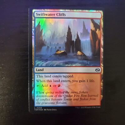 Swiftwater Cliffs 0268 Foil Tarkir Dragonstorm MTG (Near Mint) | eBay