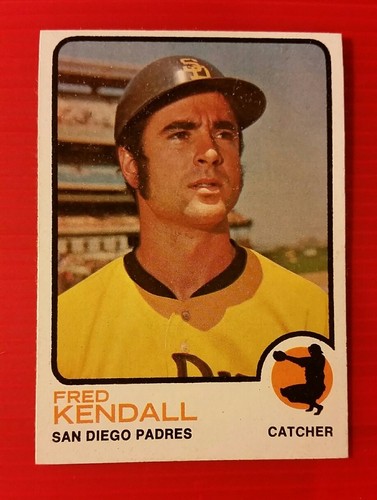 VINTAGE FRED KENDALL #221 SAN DIEGO PADRES * 1973 TOPPS MLB BASEBALL | eBay
