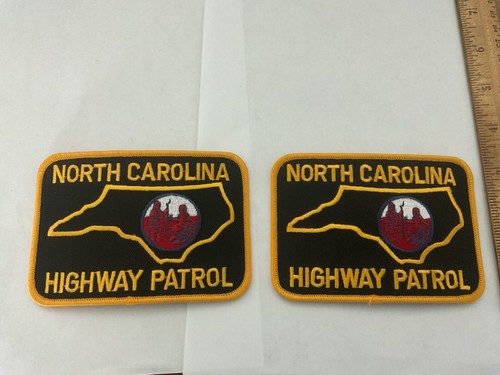 North Carolina Highway Patrol collectable Patch Set 2 pieces | eBay