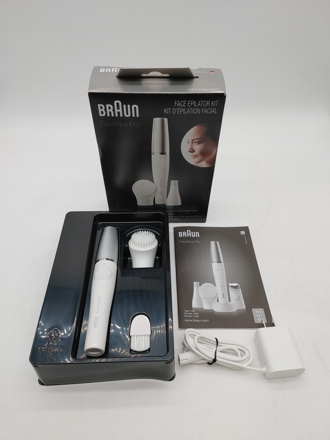 Braun FaceSpa Pro Face Epilator Kit (Type 5366) | eBay
