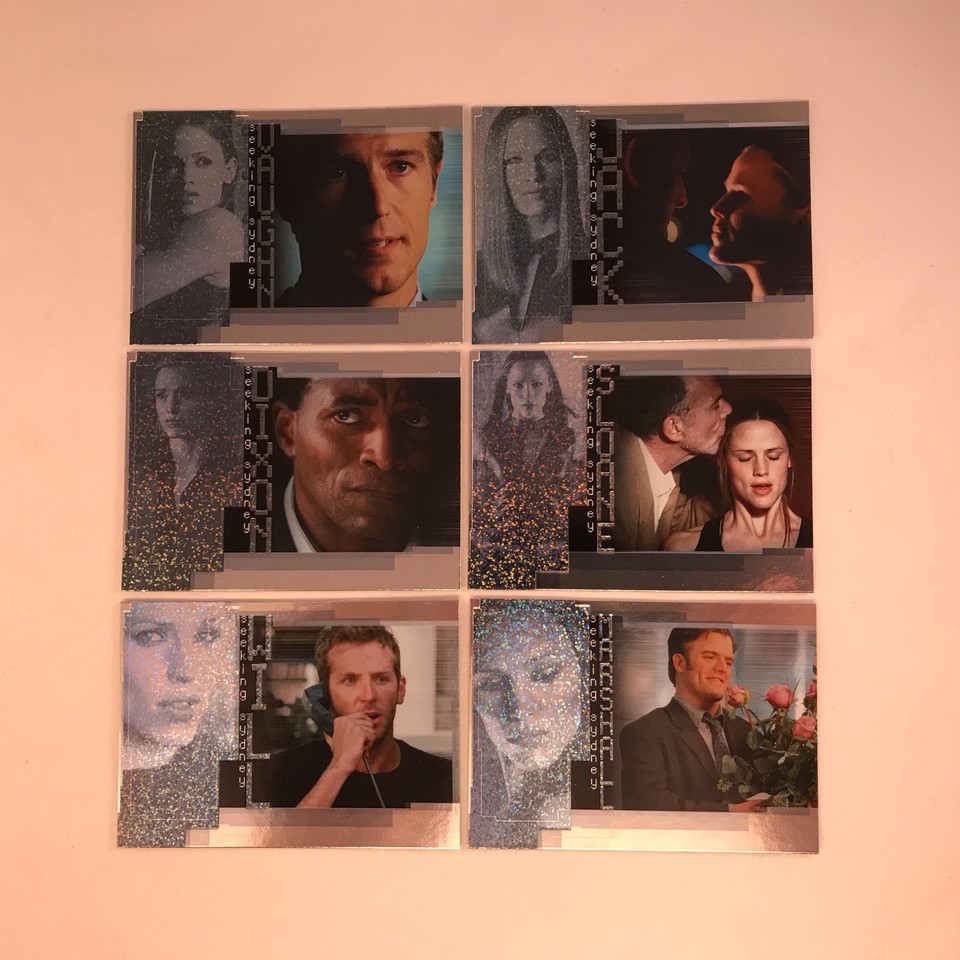 ALIAS SEASON 2 Complete Card Set w/ 3 CHASE CARD SETS: U1-U9, S1-S6 ...