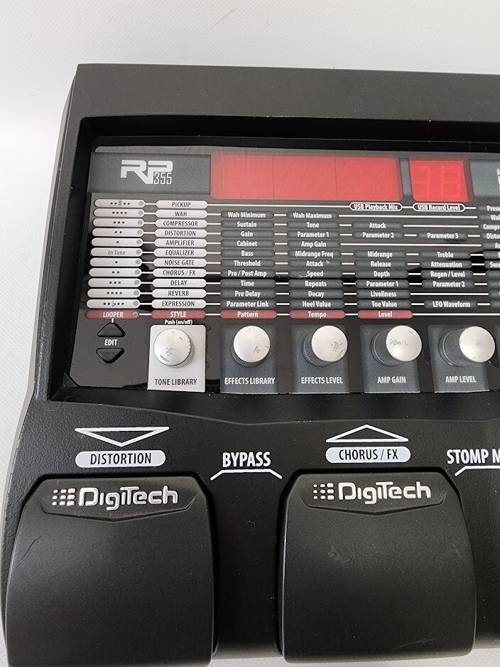 DigiTech RP355 Multi-Effects Guitar Effect Pedal | eBay