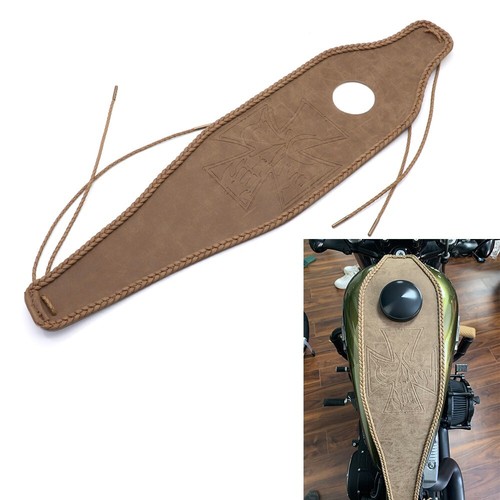 Universal Motorcycle Gas Fuel Tank Protection Tank Pad Cover Old School ...