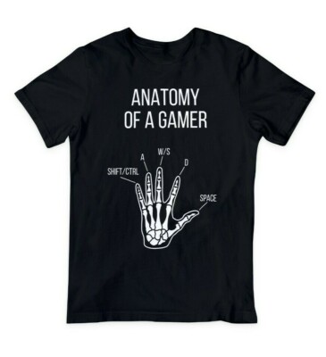 PC Gamer Shirt - Gamer Gifts - Gaming T-Shirt Video Game Keyboard Shirt ...